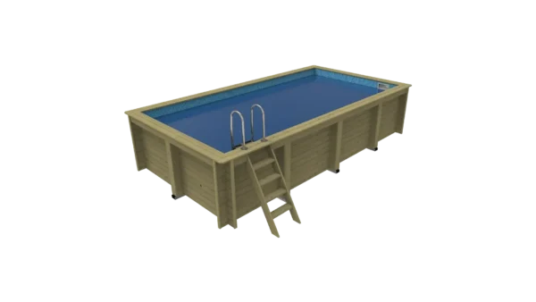 Nazca Wooden Pool 6m x 3m for Sale | AG Budget