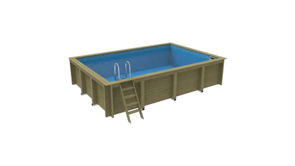 Nazca Wooden Pool 6m x 4m for Sale | AG Budget